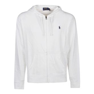 Polo Ralph Lauren Homme, Sweatshirts et sweats &agrave; capuche, Blanc, Taille: S SweaT-shirt d&eacute;contract&eacute; pour un confort quotidien