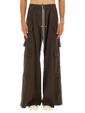 Rick Owens Double Cargo Pants - Brown