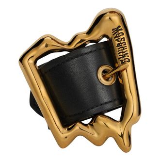 Moschino Femme, Accessoires, Noir, Taille: ONE Size Ceinture en cuir