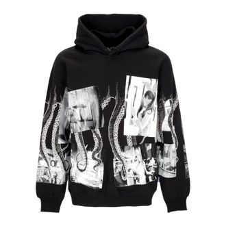 Octopus Kaninchen N&auml;chte Hoodie Schwarz - - Sweatshirts & Hoodies - Herren - Schwarzk - S
