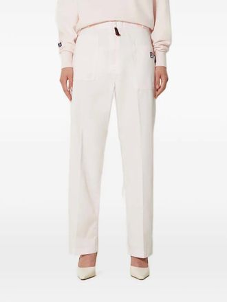 Fila logo-patch trousers - Rosa