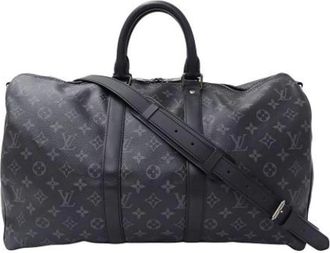 Louis Vuitton unisex, Pre-owned, Noir, Taille: ONE Size Sac Week-end Vintage Pre-owned