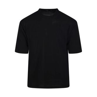 Roberto Collina Pull confortable col rond - Homme - Tops - Noir - Taille: M
