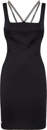 Philipp Plein Short Dress Studs
