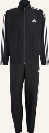 adidas 3-Streifen Woven Trainingsanzug schwarz