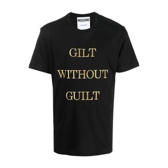 Moschino T-shirt 6555 - Homme - Tops - Noir - Taille: XL