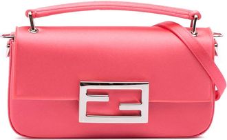 Fendi Hobo Bags - Satin Phone Pouch Baguette Satchel - Gr. unisize - in Gold - für Damen