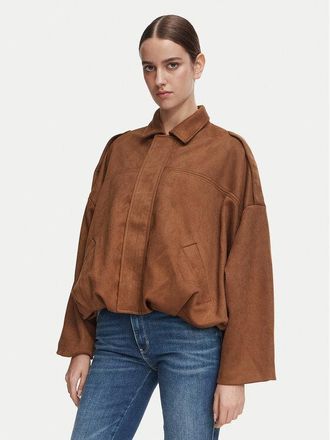 Vero Moda &Uuml;bergangsjacke Hazel 10353230 Braun Oversize