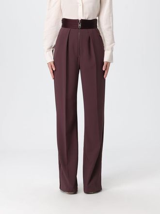 Elisabetta Franchi Pantalon ELISABETTA FRANCHI Femme couleur Vin