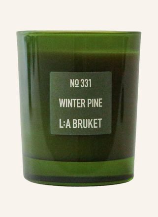 L:A Bruket L:A Bruket Duftkerze 331 Winter Pine weiss