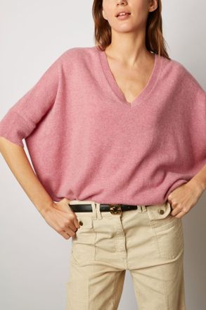 Gerard Darel Pull tunique en cachemire - LENKA - Rose