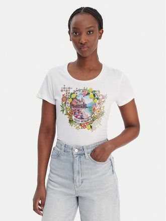 Liu Jo T-Shirt WA6476 JS923 Wei&szlig; Regular Fit