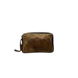 Loewe Pre-owned Leder Clutch - - Pre-owned - Damen - Braun - ONE SIZE