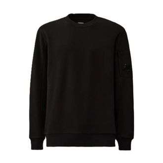 C.P. Company Diagonal Raised Fleece Sweatshirt - - Sweatshirts & Hoodies - Herren - Schwarzk - 2XL