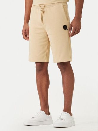 Karl Lagerfeld Sportshorts 705118 562900 Beige Loose Fit