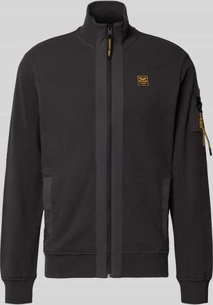 PME Legend Sweatjacke mit Stehkragen und Rei&szlig;verschluss