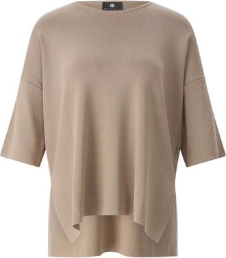 Riani Femme, Pulls, Brun, Taille: 42 FR Maille &agrave; col rond