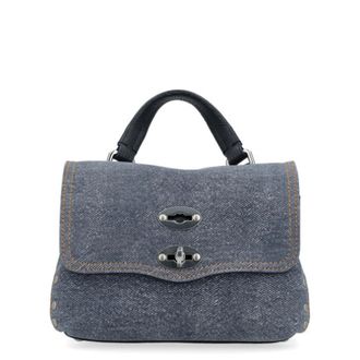 Zanellato Femme, Sacs, Bleu, Taille: ONE Size Genova Tote Bag