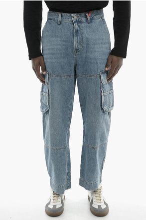 Diesel Cargo Jeans Loose Fit D-FISH Straight Leg 23cm L.30 size 29