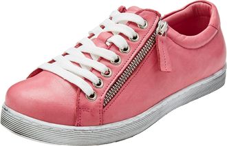 Andrea Conti Damen Boot Sneaker, Koralle, 35 EU