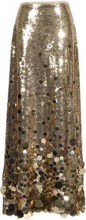 Generic Rdxanc Jupe longue &agrave; paillettes scintillantes pour soir&eacute;e - Taille haute - Fermeture &eacute;clair - Jupe trap&egrave;ze pour femme &eacute;l&eacute;gante - Pour cocktail, f&ecirc;te, 