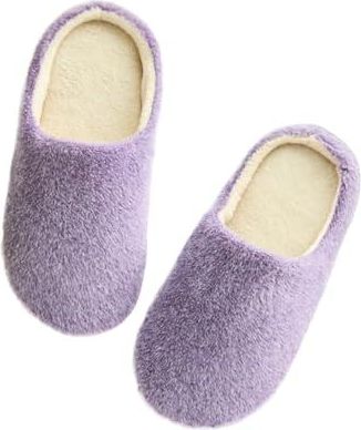 Soimiss Pantoufles Int&eacute;rieur Douillettes Pour Femme Et Homme Mules Peluche Rembourr&eacute;es Chaussures Hiver Confortables