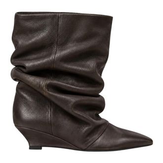 Ovye By Cristina Lucchi Tronchetto in pelle - - Shoes - Damen - Braun - 37 EU