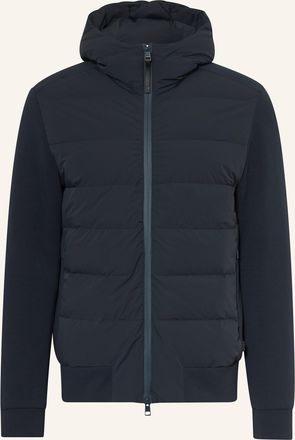 Duno Duno Daunenjacke Im Materialmix blau