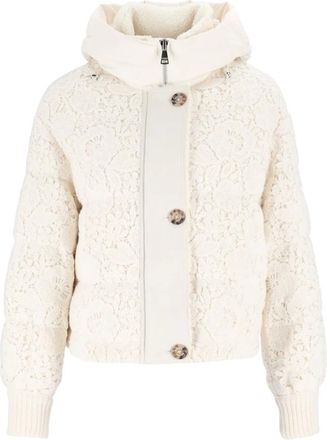 Ermanno Scervino Doudoune - Femme - Vestes - Beige - Taille: 34 FR