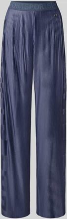 Marc Cain Hose mit Plisseefalten und elastischem Bund