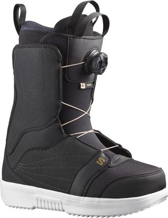 Salomon Damen Snowboardboot Pearl BOA, Größe:38, Farben:Black/White/Gold