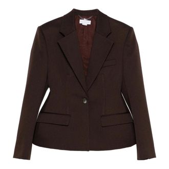 Stella McCartney Tailoring Moulded Blazer - - Jackets - Damen - Rot - S