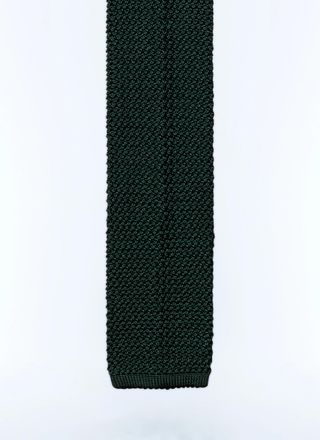 Fursac Cravate en tricot de soie - Taille Unique - Homme