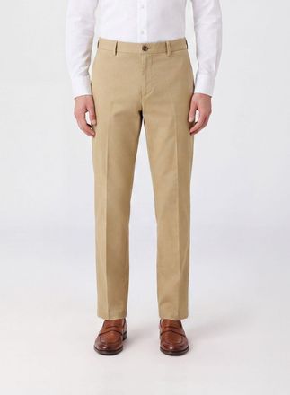 A.P.C. A. P.C. Pantalon chino Dylan en coton &agrave; coupe droite et taille mi-haute