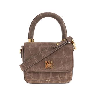 Amiri Croc-effect Logo-plaque Mini Bag