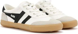 Gola Badminton Baskets décontractées pour femme Blanc cassé Noir, Blanc cassé, noir, 39 EU