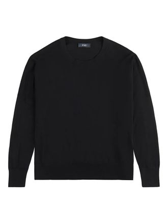 Fay pull &agrave; manches longues - Noir