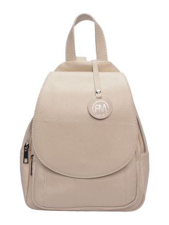 Roberta M Beige Rindsledertasche