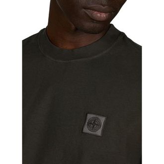 Stone Island Tee-shirt droit col rond en coton
