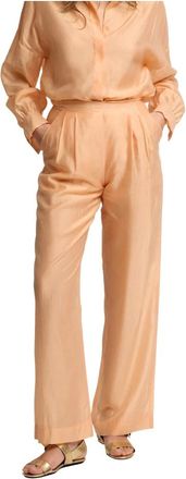 Kocca Femme, Pantalons, Orange, Taille: 40 FR Pantalon Chic L&eacute;ger Pour Toutes Occasions