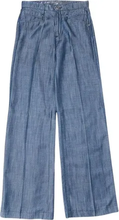 Gas Lead Glass Pants - - Trousers - Damen - Blau - W26