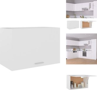 vidaXL H&auml;ngeschrank Wei&szlig; 60x31x40 cm Holzwerkstoff - K&uuml;chenregal - H&auml;ngeschrank - Wei&szlig;er Schrank - Holzschrank - Aufbewahrungsregale