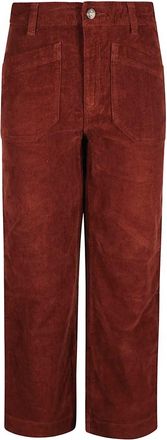 Patagonia Femme, Pantalons, Brun, Taille: 40 FR Pantalon en velours côtelé à jambes larges