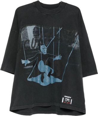 RRR123 Rrr123, Homme, Tops, Noir, Taille: S Left-Ss04 Mech