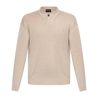 Giorgio Armani Strickware - - Knitwear - Herren - Beige - M