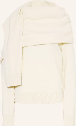ARMARIUM Armarium Pullover Alida Mit Schal weiss