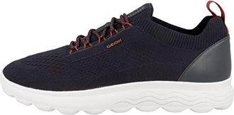 Geox Homme U Spherica A Sneakers, Navy, 43 EU