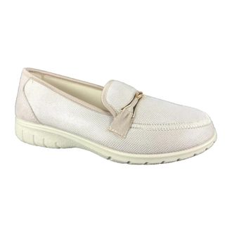 Fischer Stilvolle Mokassin Schuhe - - Shoes - Damen - Beige - 40 EU