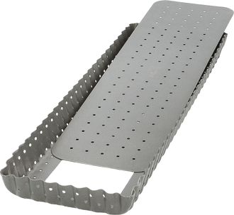 RBV BIRKMANN Birkmann, Tarteform - Grau - 35 x 11 cm - Karbonstahl - Antihaftbeschichtung