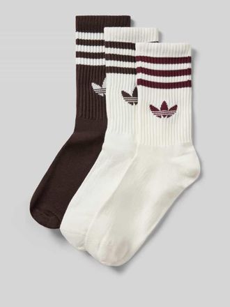 adidas Originals Socken mit Label-Print im 3er-Pack